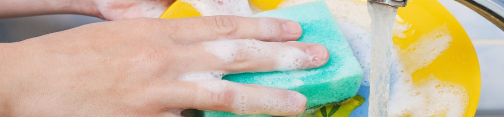 Dish washing Banner | Dia '33 L.L.C | Adding Synergies With Solutions